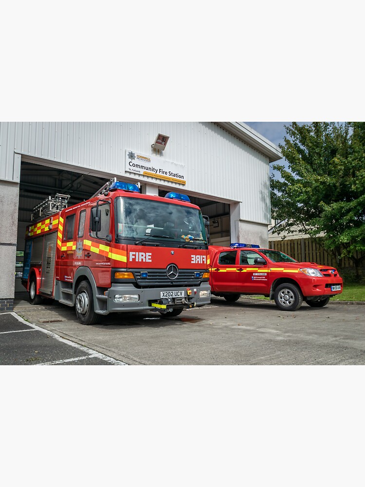 "Fire Engines Line Up" Sticker for Sale by JWAviationPhoto | Redbubble