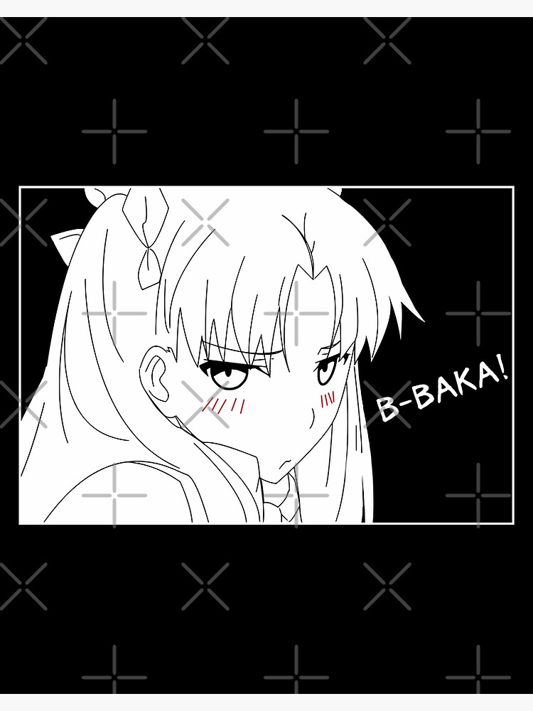 "Tohsaka Rin Baka, Anime Girl Cute, Anime Girl Baka, Tsundere Anime ...