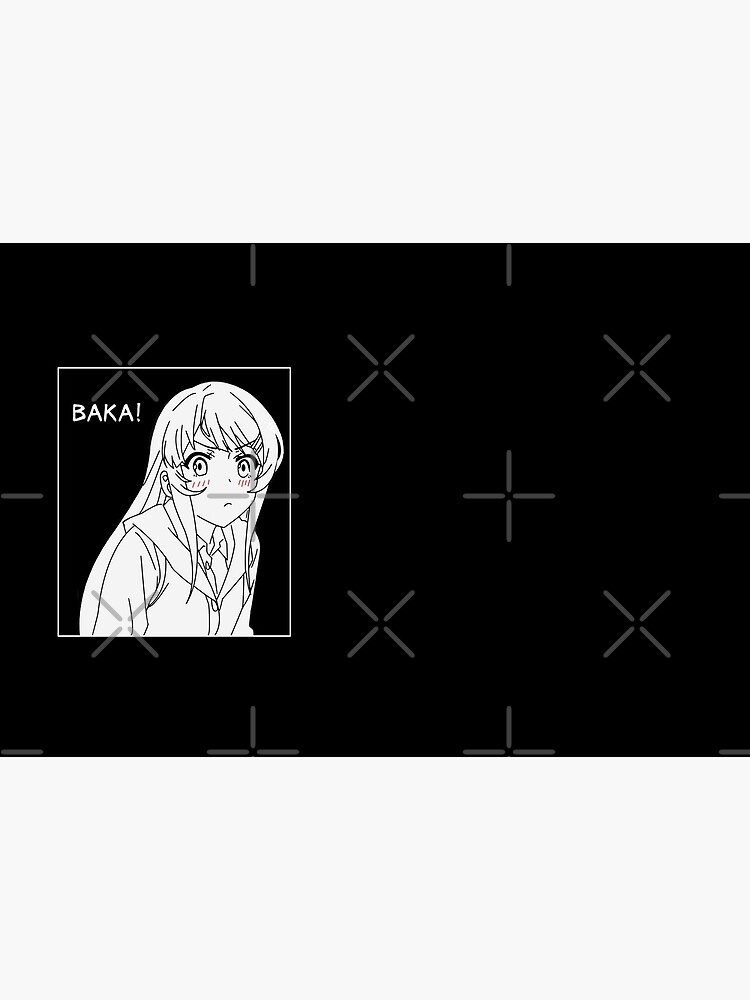 "Sakurajima Mai Baka, Anime Girl Cute, Anime Girl Baka, Tsundere Anime ...