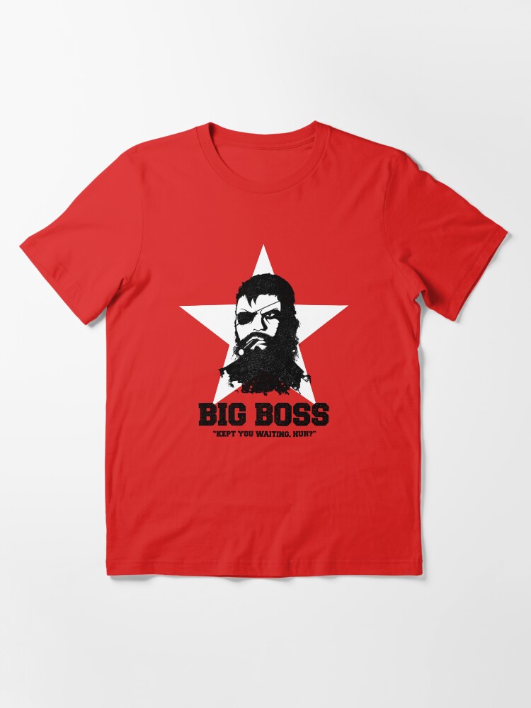 "Big Boss" T-shirt by bleachedink | Redbubble