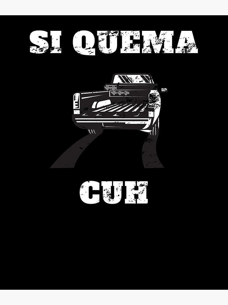 "Si quema cuh trokiando Retro Vintage" Poster by Jeangel97 | Redbubble