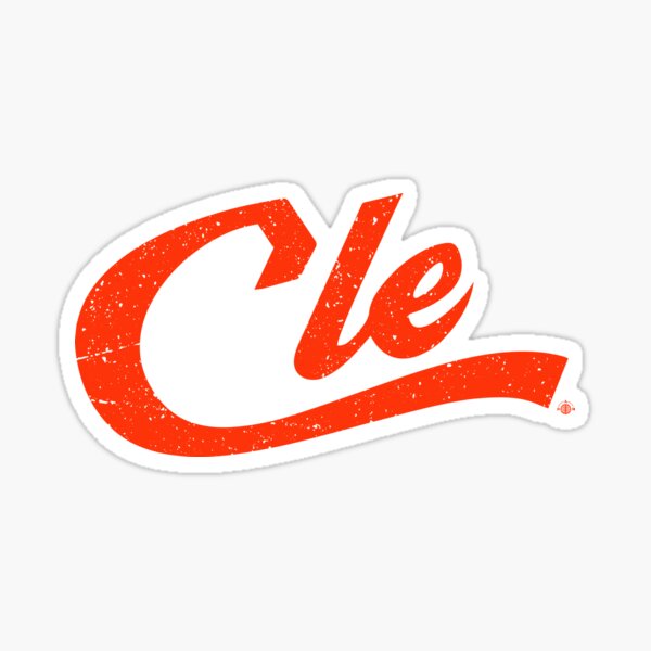 "Cleveland Browns DamgoodGame CLE Logo" Sticker for Sale by damgoodgame ...