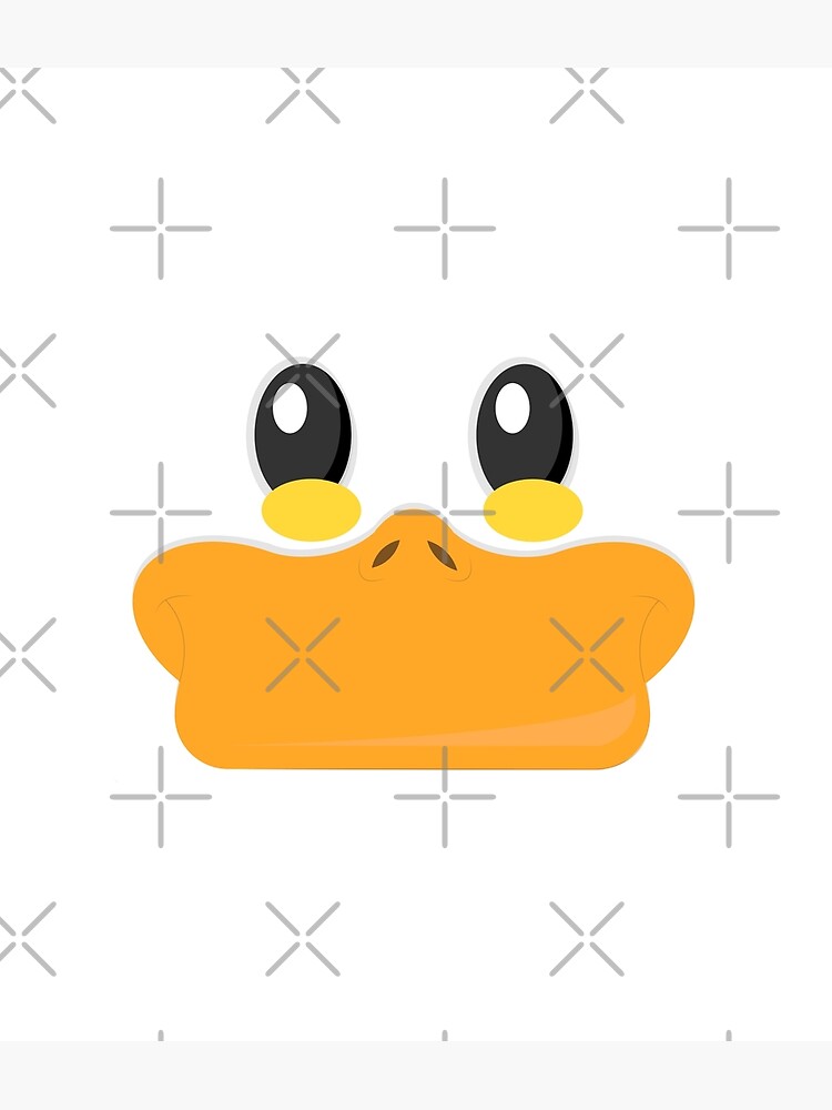 "Smiling Duck Face" Art Print by yacine12353 | Redbubble