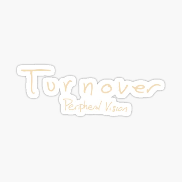 "Turnover Peripheral Vision logo" Sticker for Sale by olly88 | Redbubble