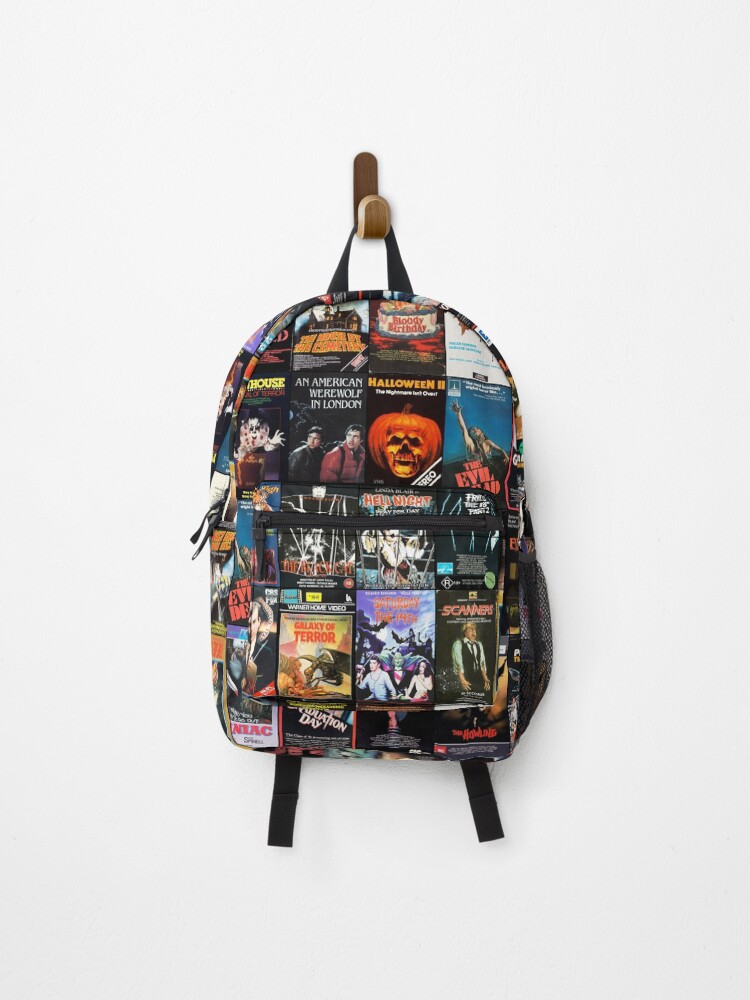 "RETRO HORROR VHS ARTWORK - 1981" Backpack for Sale by FlapJackLarry ...
