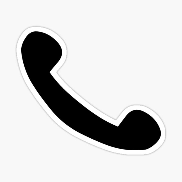 "Phone Symbol" Sticker for Sale by sweetsixty | Redbubble