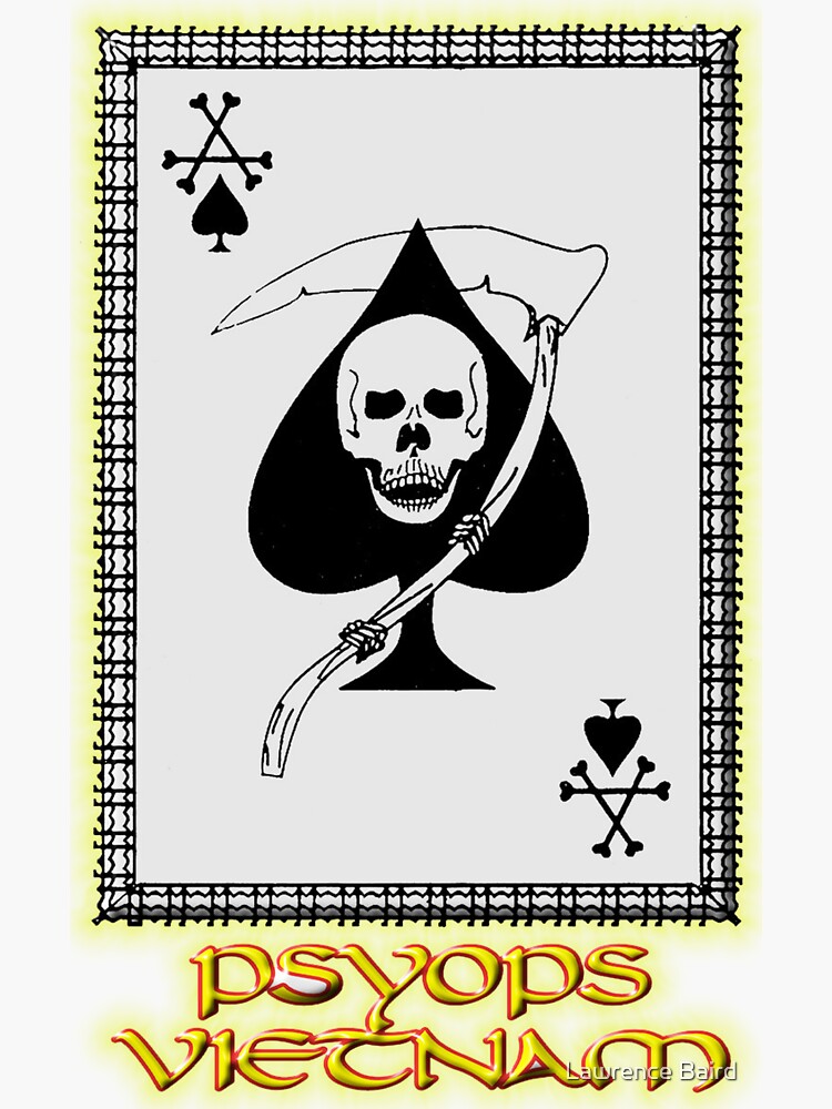 "Vietnam Psyops Death Car" Sticker for Sale by lawrencebaird | Redbubble