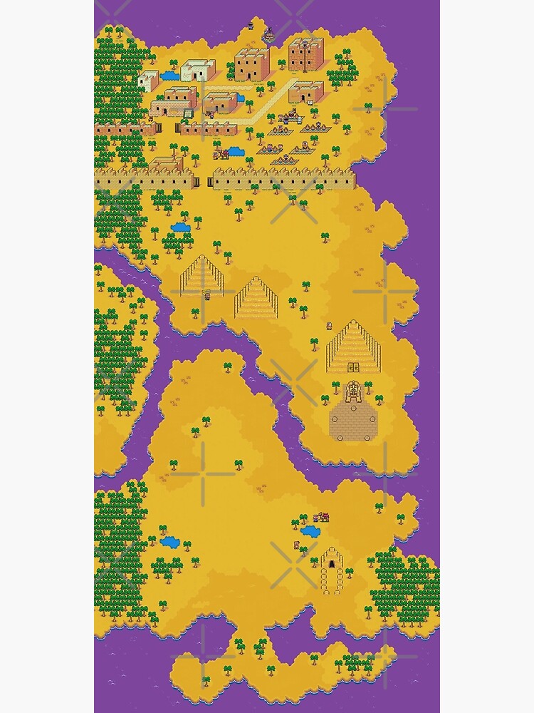 "Earthbound Scaraba Map" Photographic Print for Sale by Gin Neko ...