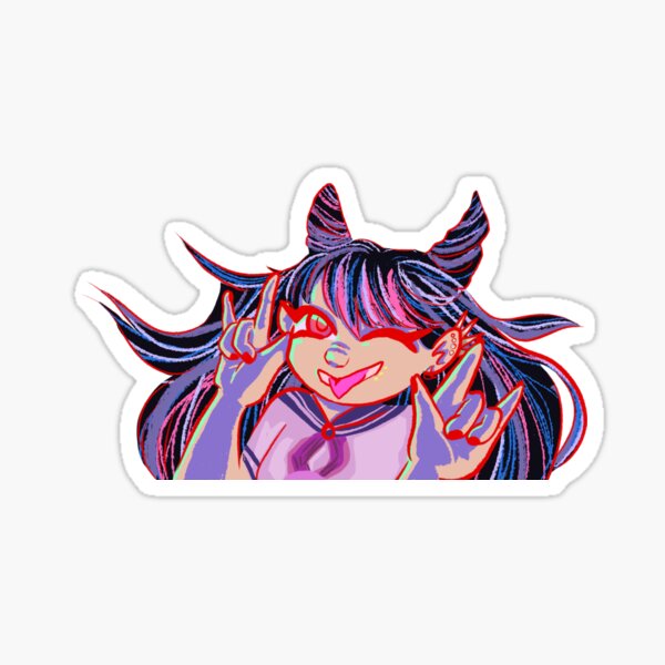 "ibuki mioda!" Sticker for Sale by fredits | Redbubble
