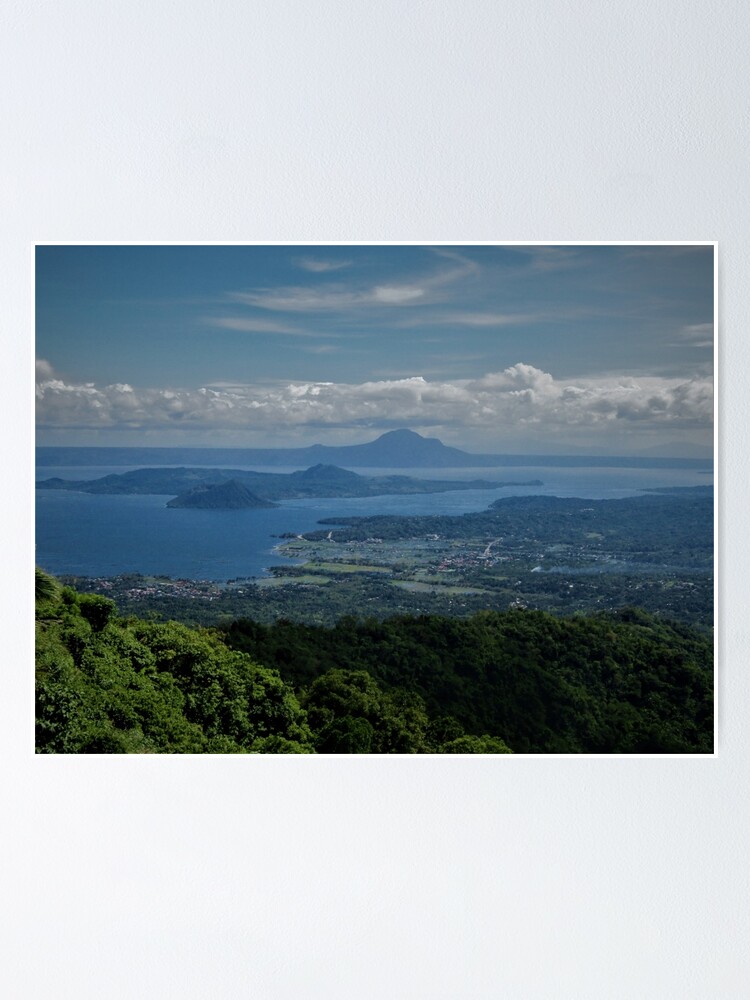 "Beauty of Tagaytay" Poster by Searenity | Redbubble