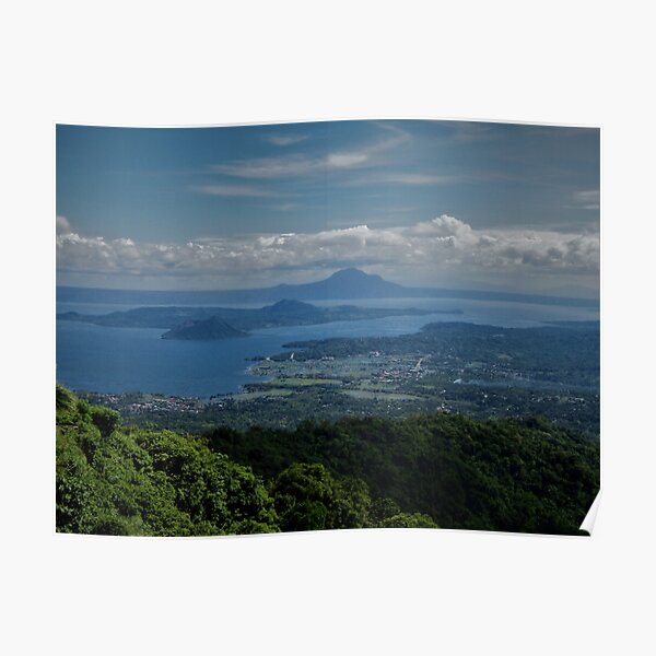 "Beauty of Tagaytay" Poster by Searenity | Redbubble
