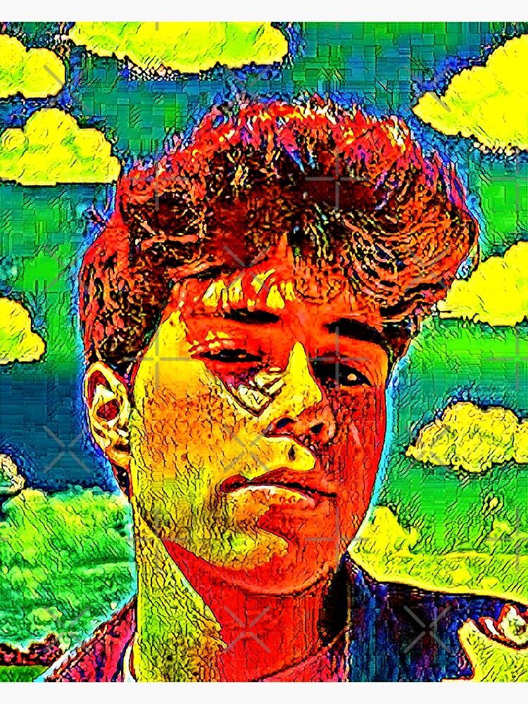 "Colorful benji krol" Sticker for Sale by HeckYeaDesigns | Redbubble