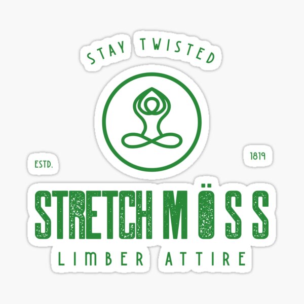 "Staw Twisted Stretchmoss Limber Attire" Sticker for Sale by ...