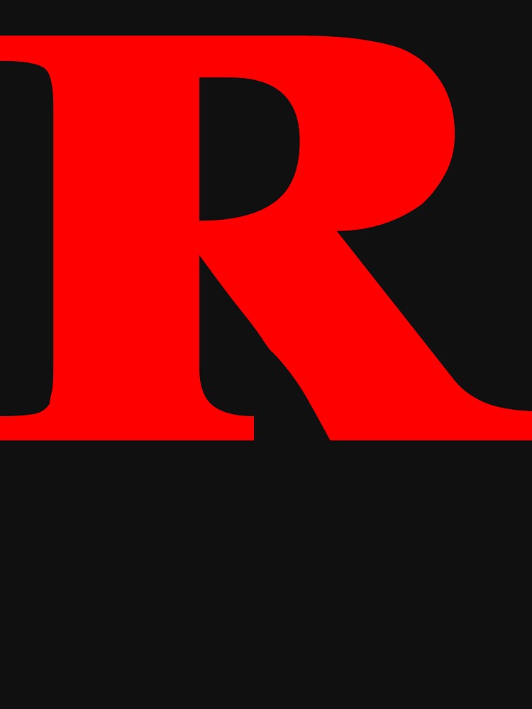 "Rated R Red Ink" T-shirt for Sale by FreshThreadShop | Redbubble ...