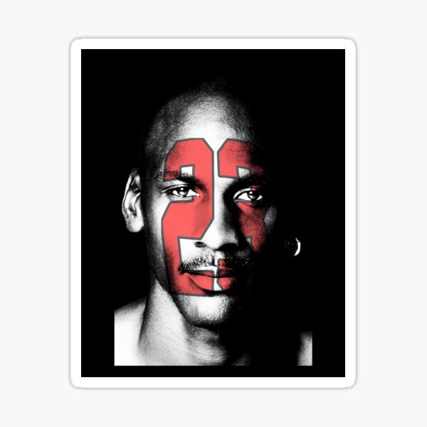 "Air Michael Jordan 23" Sticker for Sale by DripDesign | Redbubble