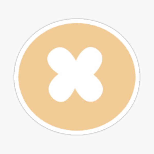 "LETTER X" Sticker for Sale by pupcore | Redbubble