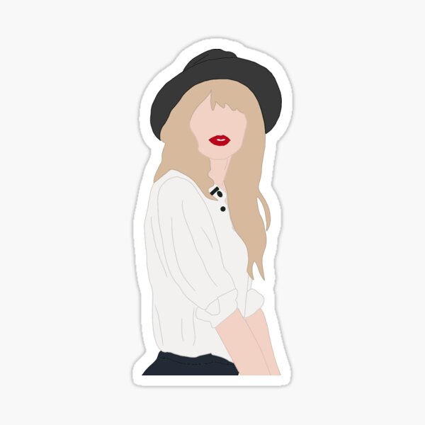 "Taylor Swift "Red" " Sticker for Sale by samantha167 | Redbubble