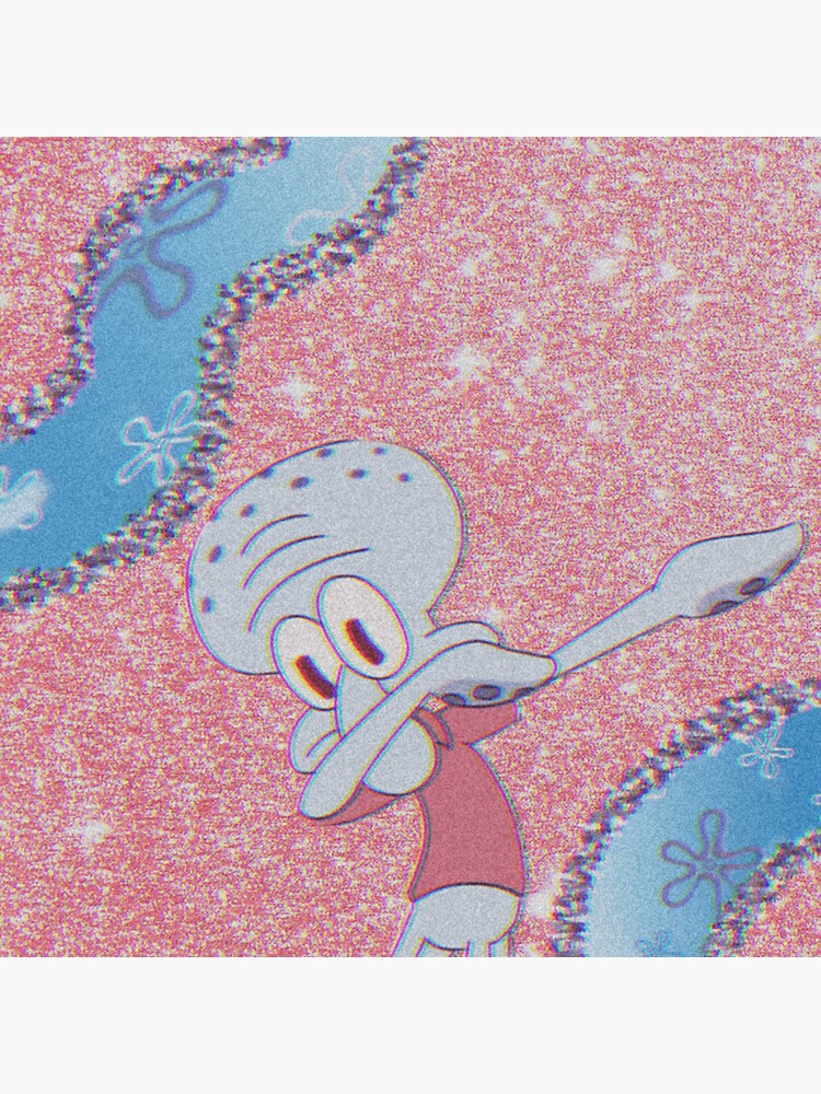 "Squidward Dab" Sticker for Sale by jarekandanna | Redbubble