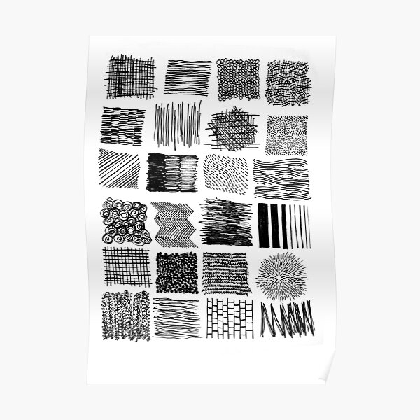 "Mark Making" Poster for Sale by foxdesign | Redbubble