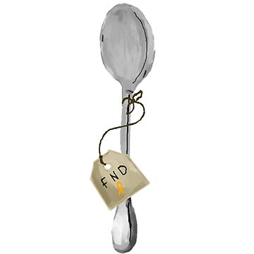 "Functional Neurological Disorder Spoon" Sticker for Sale by PicStitch ...