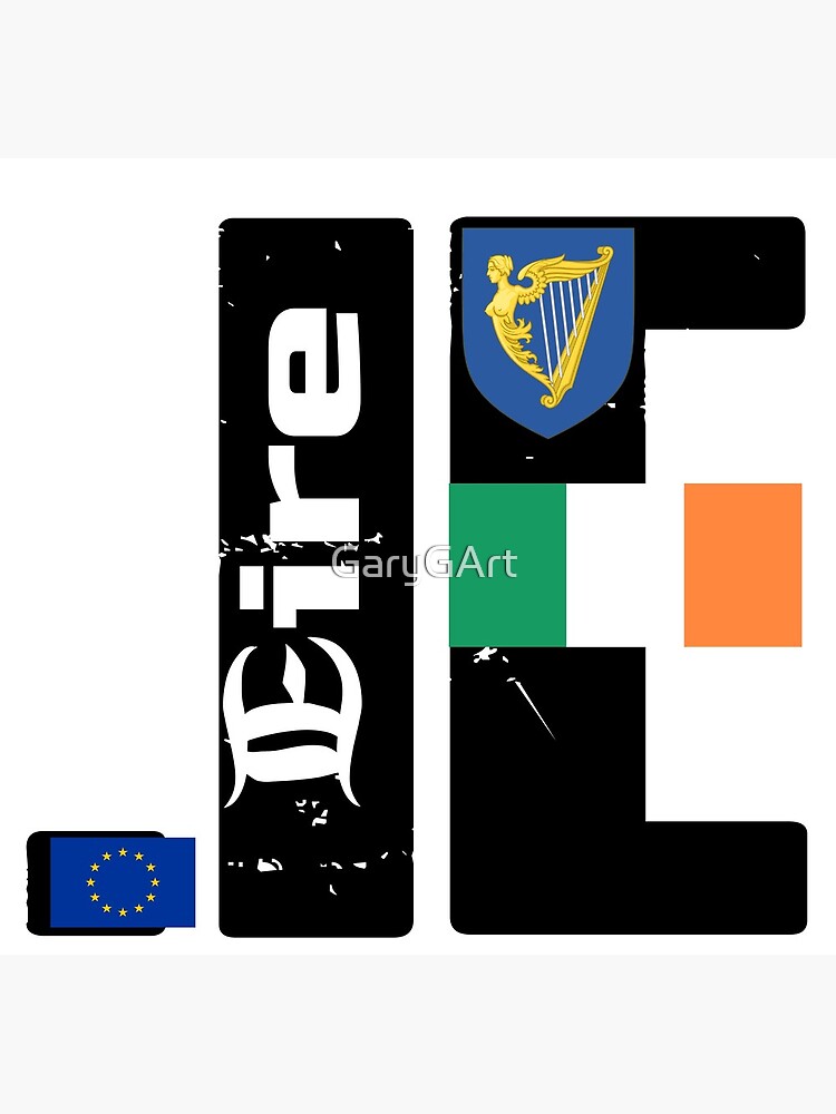 "EIRE IRELAND Pride Logo" Art Print by GaryGArt | Redbubble