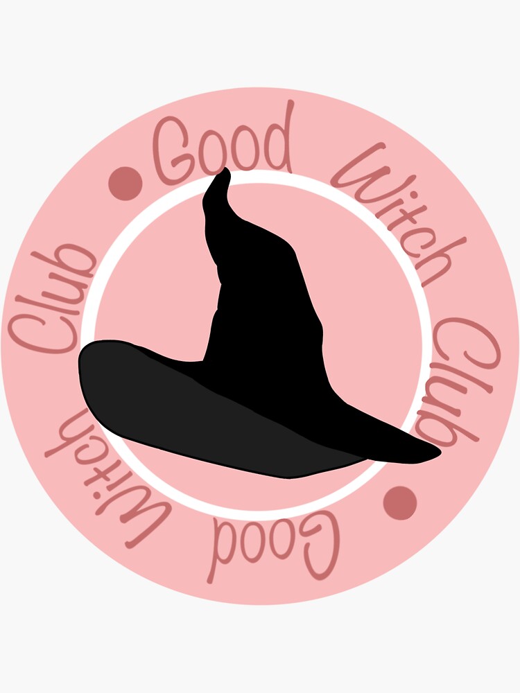 Pegatina «Logotipo del club de brujas buenas» de elliejuliana | Redbubble