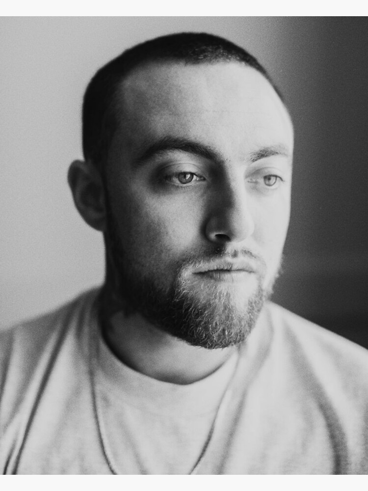 "Mac Portrait Black And White" Poster by MarylouBarajas | Redbubble