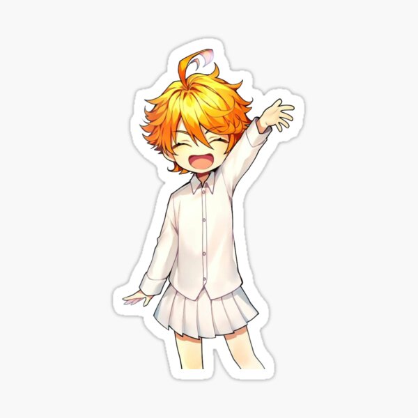 "Emma (The Promised Neverland)" Sticker for Sale by AnimeWorldz | Redbubble