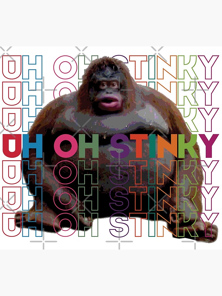 "Uh oh stinky" Art Print by jacki-vu | Redbubble