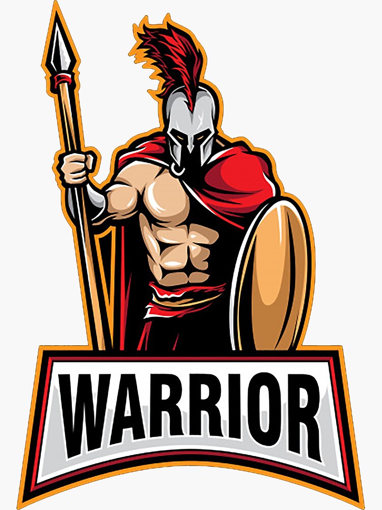 "Spartan Warrior Conquer" Sticker by votsis | Redbubble