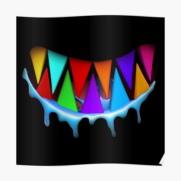 "6ix9ine Sixnine Gooba Haifischzähne" Poster von Merch-On | Redbubble