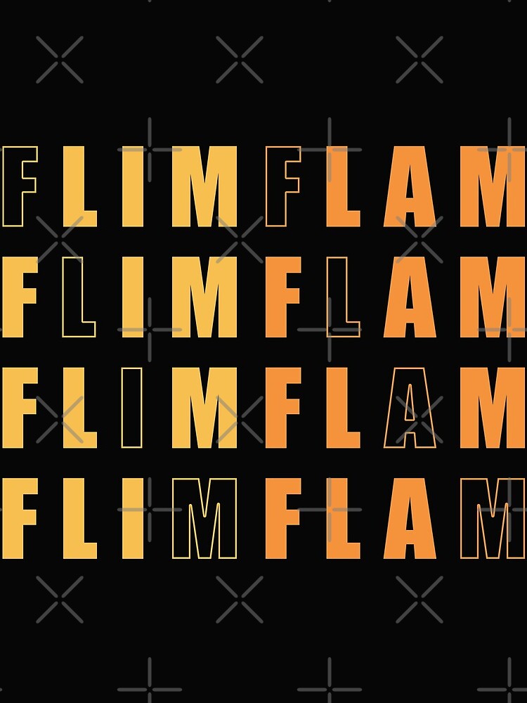"Flim Flam | FlimFlam" Drawstring Bag for Sale by printondemand13 ...