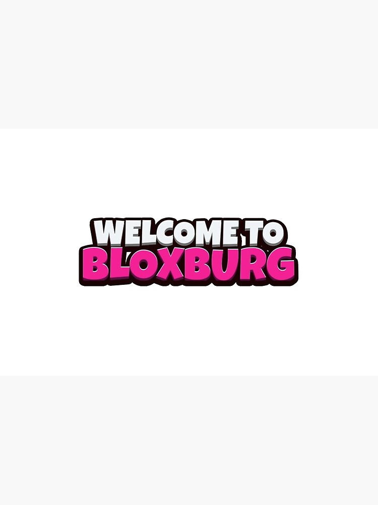 Welcome to bloxburg logo