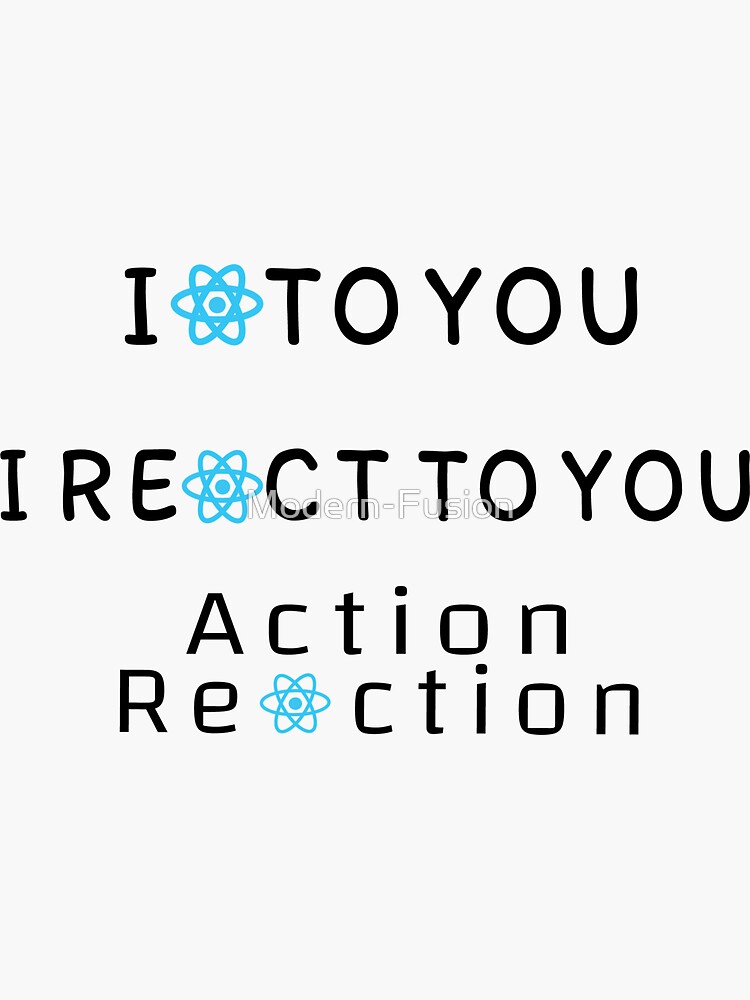 "Developer React Set Stickers" Sticker for Sale by Modern-Fusion ...