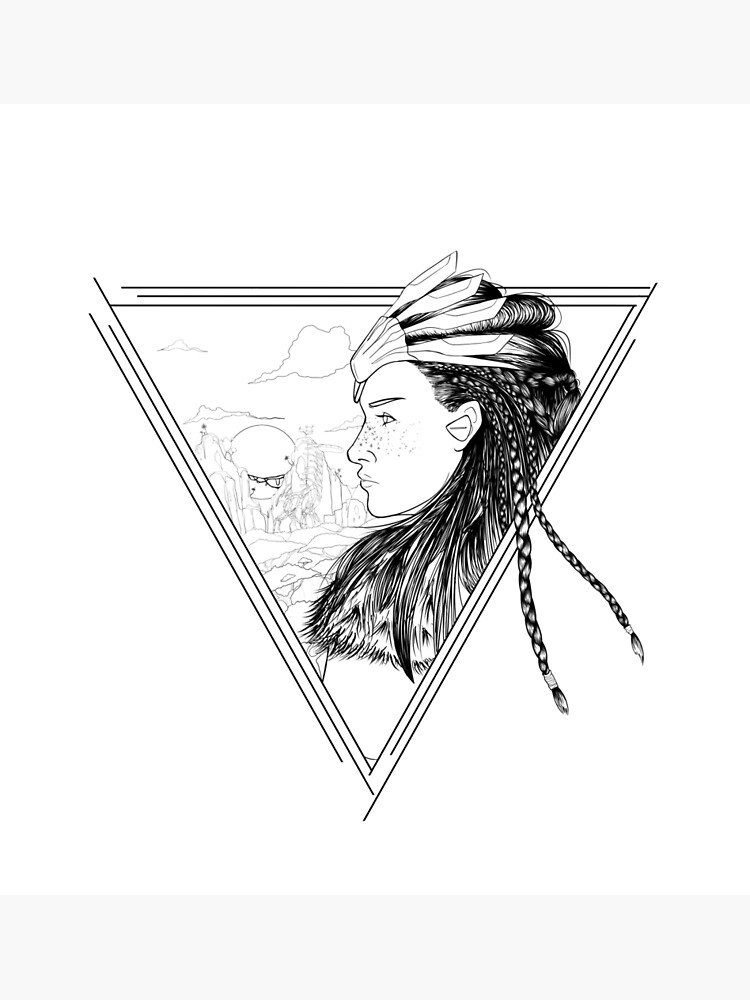 "Aloy - Horizon Zero Dawn" Poster von Skelo | Redbubble
