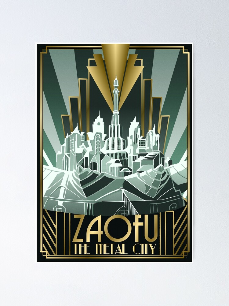 "Zaofu " Poster for Sale by silentrebel | Redbubble