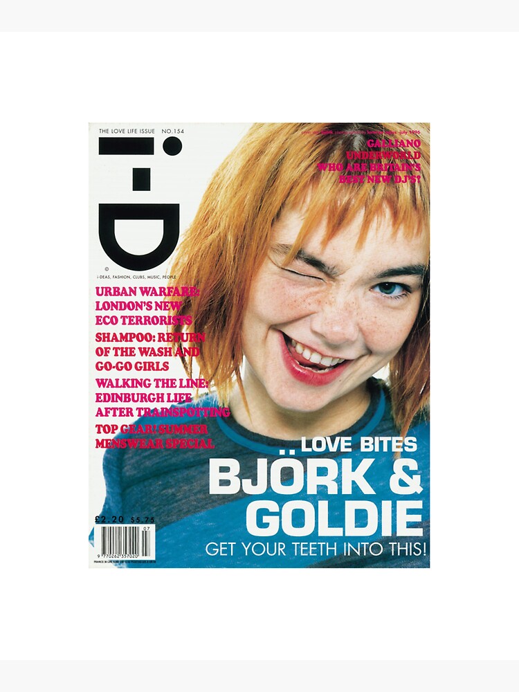 "bjork i-d magazine cover" Tote Bag for Sale by scoutsanten | Redbubble