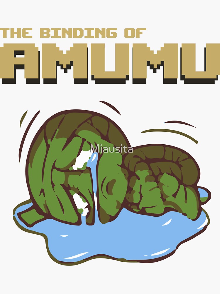 "Amumu" Sticker for Sale by Miausita | Redbubble