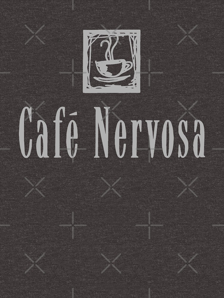 "Cafe Nervosa – Frasier, Seattle" Essential T-Shirt for Sale by ...