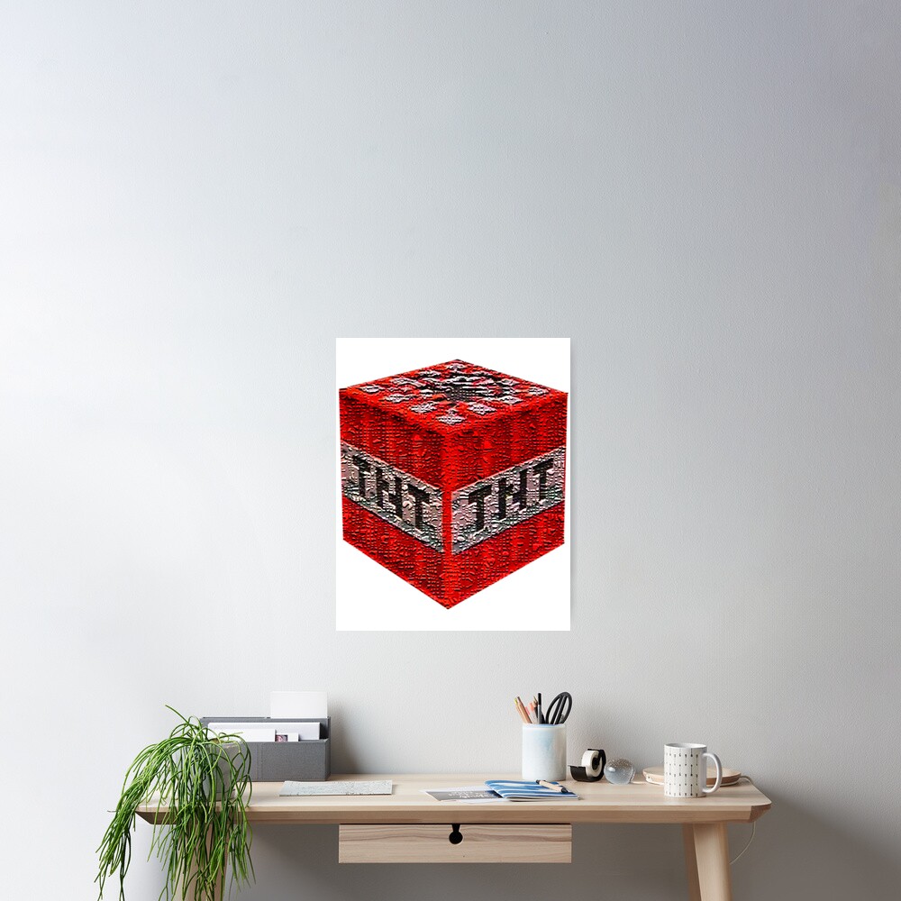 "tnt minecraft" Poster by jumanjiart | Redbubble