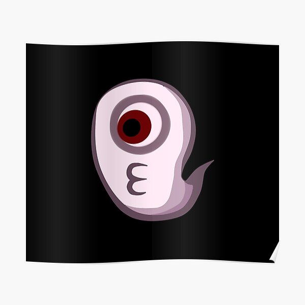 "Yume Nikki- Cute Ghost" Poster for Sale by Ivegotartitude | Redbubble