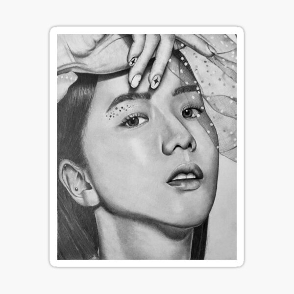 "BLACKPINK JISOO" Sticker for Sale by Courtney1505 | Redbubble