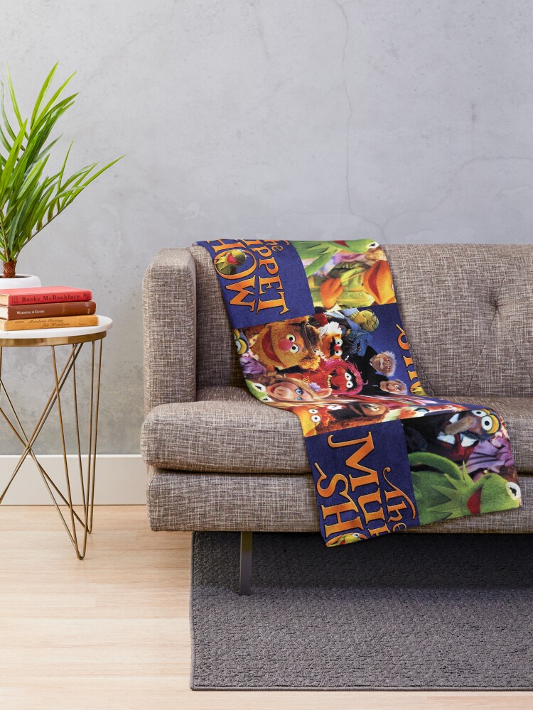 "The Muppet Show - vintage cast retro TV" Throw Blanket for Sale by ...