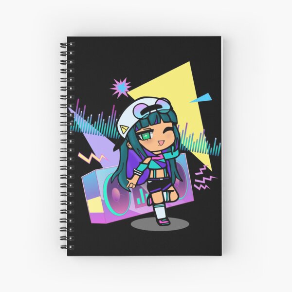 "Cool Gacha life girl" Spiral Notebook by Infdesigner | Redbubble