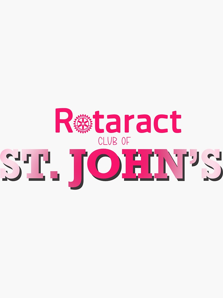 "rotaract SJU sticker" Sticker by acarles1721 | Redbubble