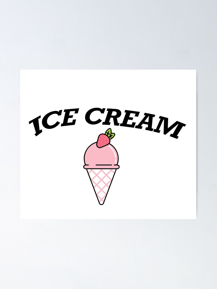 "blackpink ice cream" Poster by joniIllusion | Redbubble