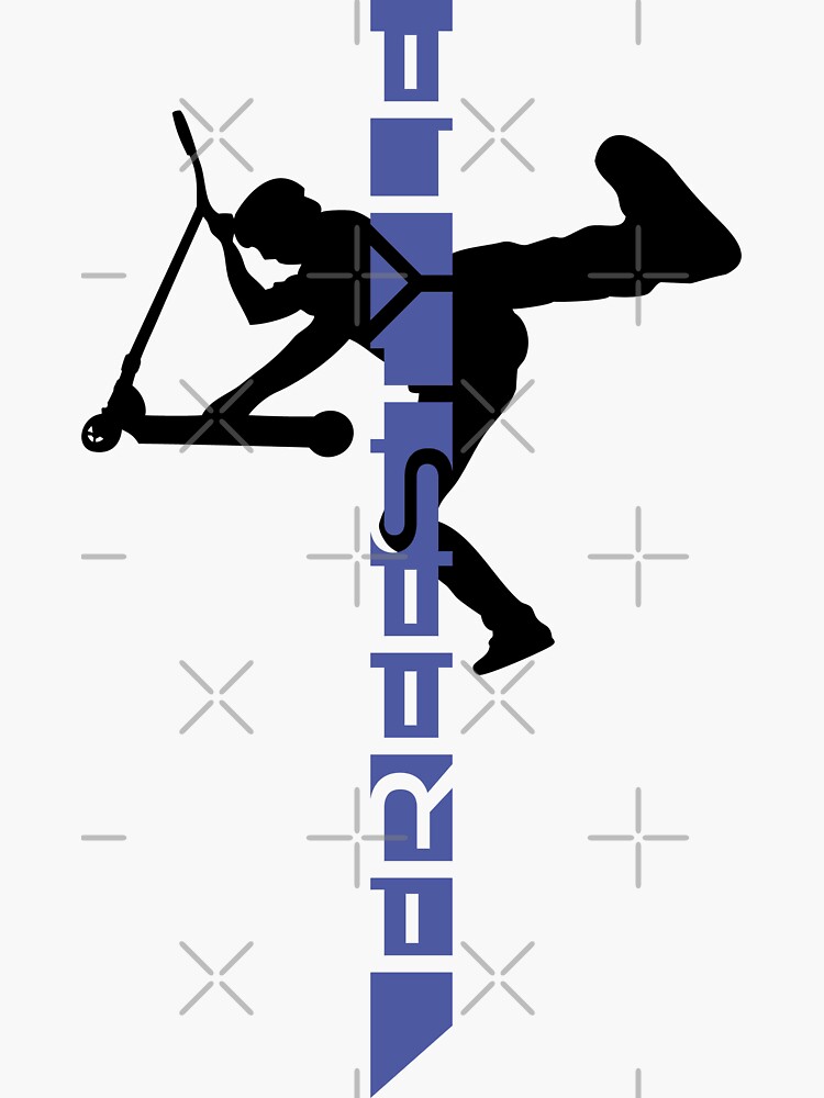 "Scooter freestyle" Sticker for Sale by xtrancer | Redbubble