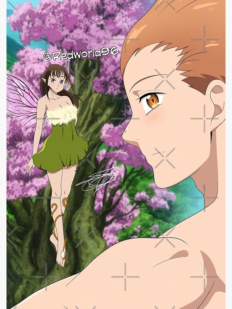 Cuaderno de espiral «King and Diane Clan Swap, Nanatsu no Taizai» de Redworld96 | Redbubble