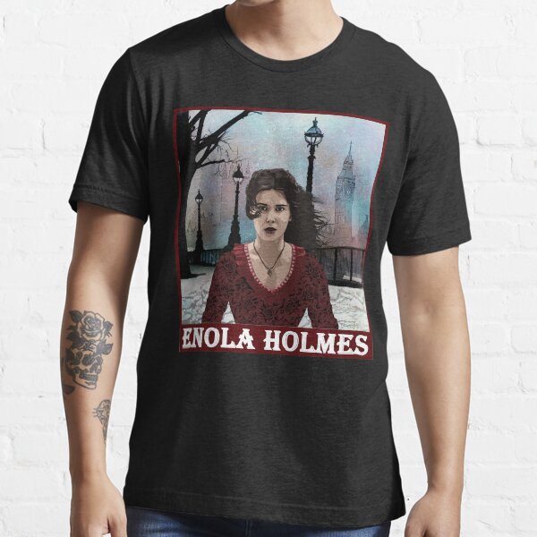 "Enola Holmes Fan Art" T-shirt for Sale by CarlCraddock | Redbubble ...