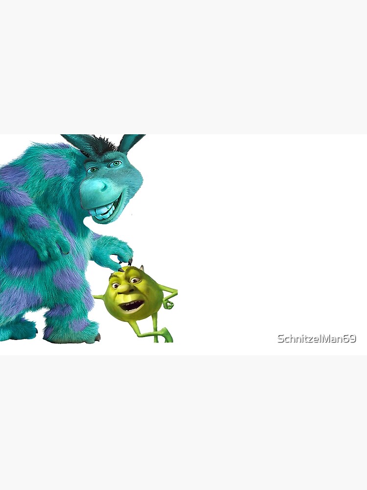 "Shrek/Donkey & Sully/Mike Crossover" Coffee Mug for Sale by ...